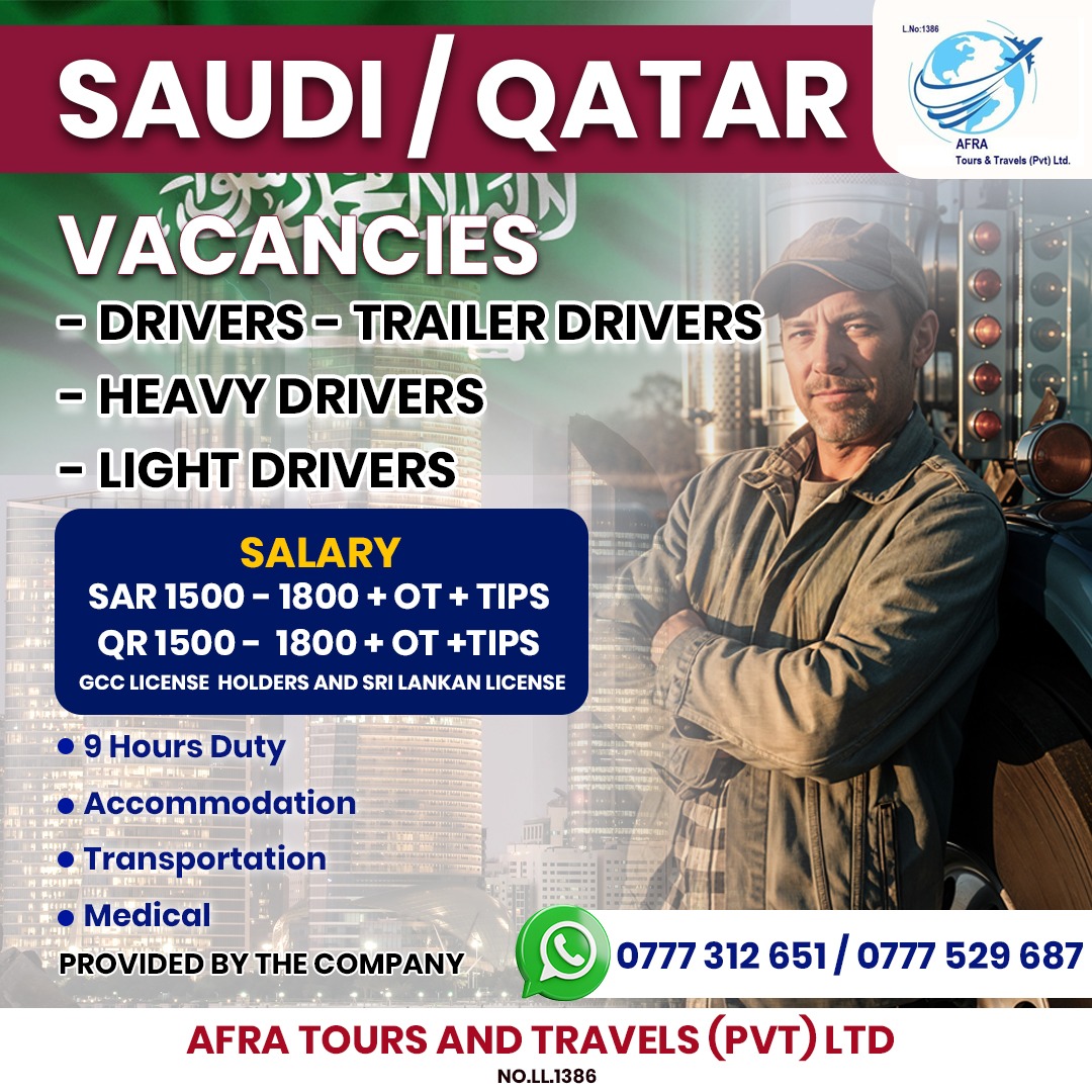 Trailer Drivers | Saudi Arabia,Qatar