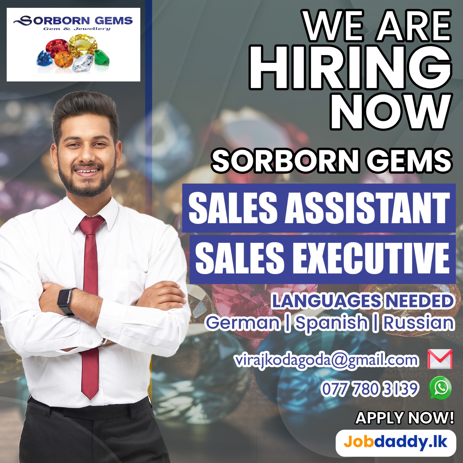 Sales Executive/Sales Assistant | Aluthgama