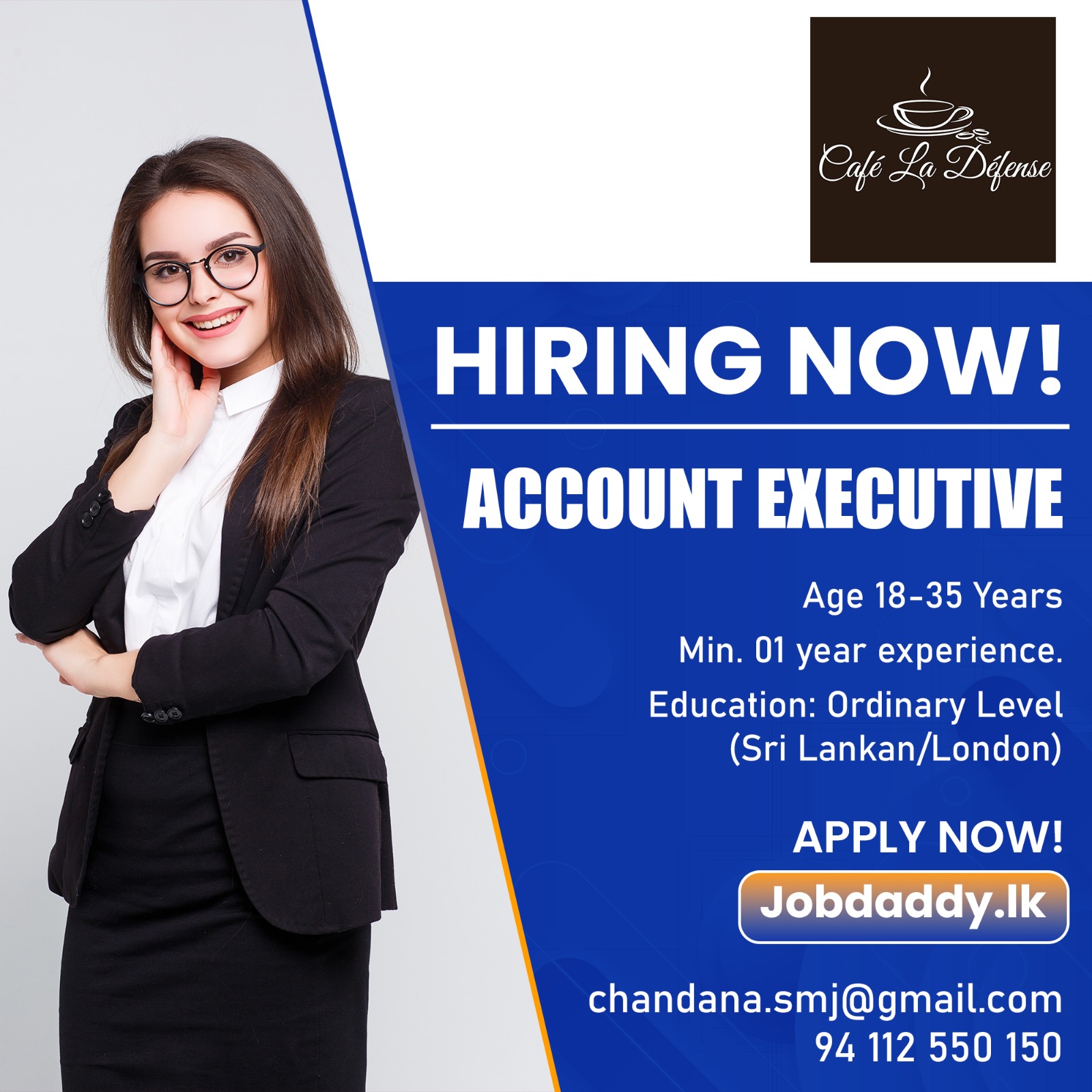 Account Executive | Colombo 5 – Havelock Town